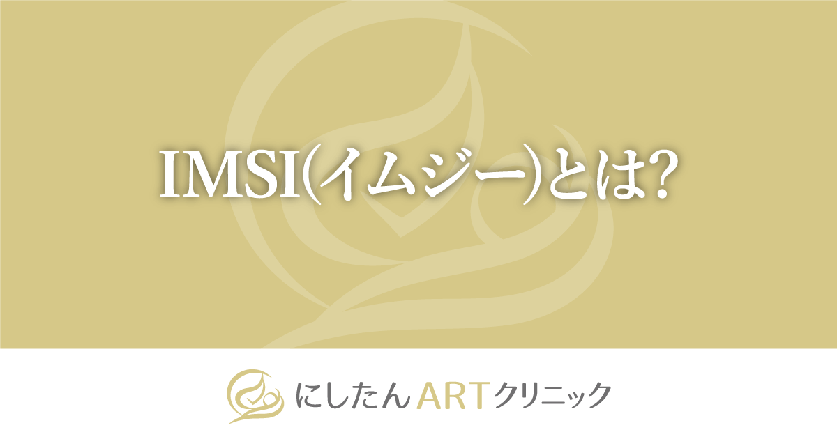 IMSIとは? | にしたんARTクリニック